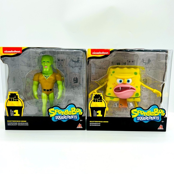 Toys | Spongebob Squarepants Masterpiece Meme Set Of Two | Poshmark